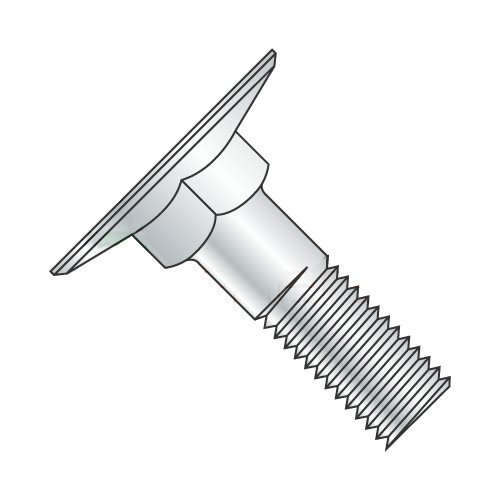 Amazon 5 16 18 X 3 Elevator Bolt Steel Plain Fully Threaded