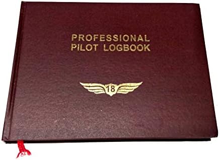 Pilot18 Professional/Commercial Pilot logbook DGCA India Format RED ...