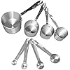 Amazon.com: All-Clad Stainless-Steel 8 pc. Standard-Size Measuring Cup ...