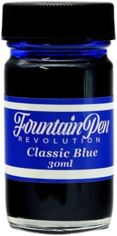 Amazon.com : FPR Classic Blue Fountain Pen Ink - 30 ml Saturated Blue ...