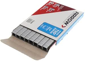 Amazon.com: 3/8" Leg Staples for T50 Staple Guns (Pack of 1,250), Box ...