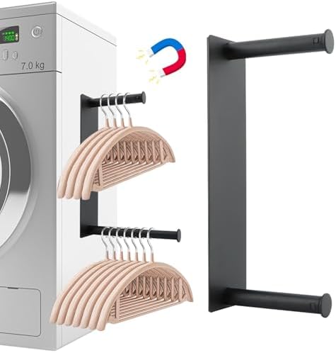 Amazon.com: Magnetic Hanger Organizer,Stainless Steel Hanger Holder for ...