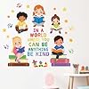 Classroom Reading Wall Stickers for Kids: Peel and Stick Inspirational ...