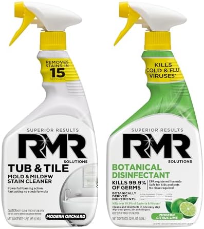 Amazon.com: RMR Germ & Grime Guard Bundle – Tub & Tile Mold & Mildew ...