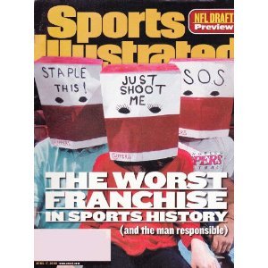 Sports Illustrated April 17 2000 Worst Franchise in sports History ...