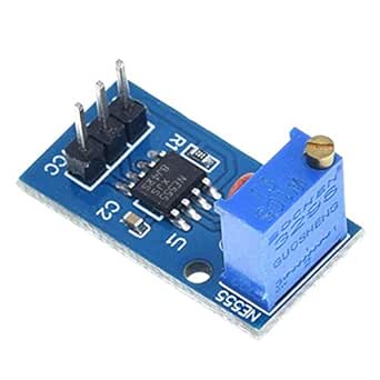 DC 5V 12V NE555 Adjustable Resistance Frequency Pulse Generator Module ...
