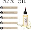 Amazon.com: diytoolsman 100% Synthetic Clock Oil kit, Easy to Clean ...