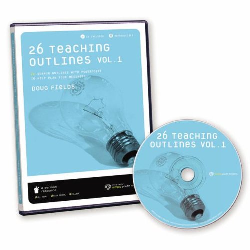 Amazon.com: 26 Teaching Outlines: Volume 1: 26 Sermon Outlines with ...