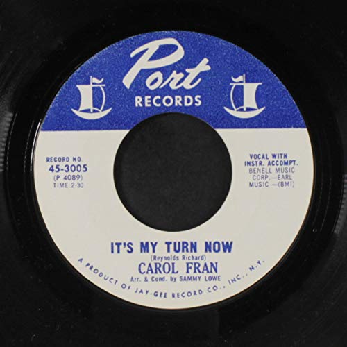 CAROL FRAN - you can't stop me / it's my turn now - Amazon.com Music