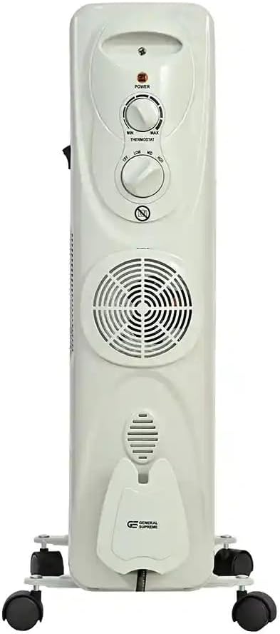 GS General Supreme General Supreme Oil Electric Heater, 13 Fins, 2800 ...