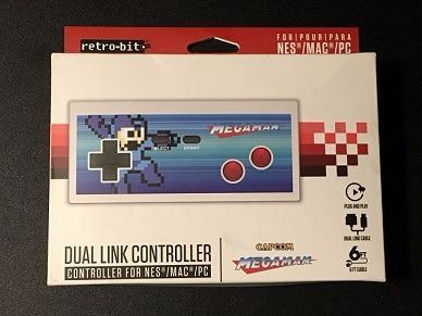 Amazon.com: Retro-Bit Mega Man NES & USB Dual Link Controller for PC ...