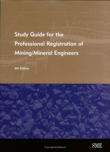 Professional Registration of Mining, Mineral Engineers: Sme ...