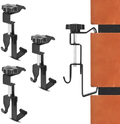 Amazon.com: KOLAKO Brick Clips, 4 Pack Brick Hooks for Hanging No Drill ...