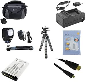 Amazon.com : Syenrgy Digital Camera Accessory Kit Works with Sony Cyber ...
