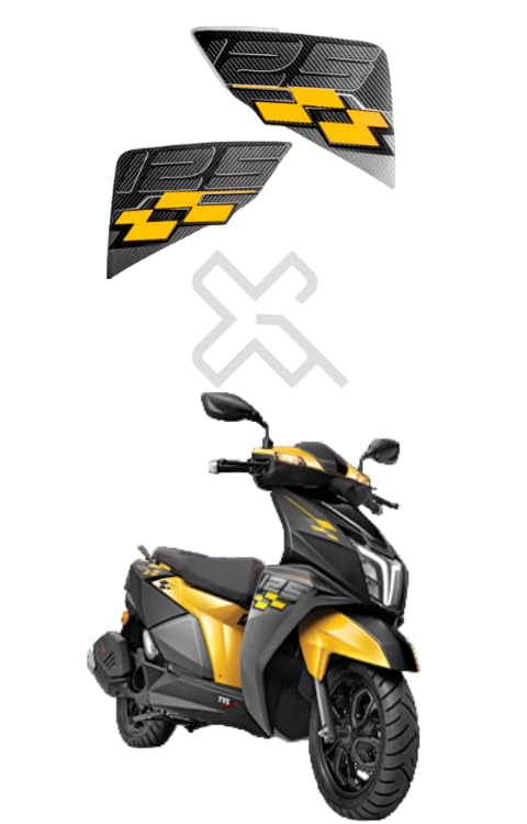 Grayfixx Side Panel Race Edition Sticker for Ntorq 125 : Amazon.in: Car ...