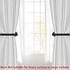 Amazon.com: 4pcs Curtain Holdbacks, Screw-in Curtain Tiebacks Curtain ...