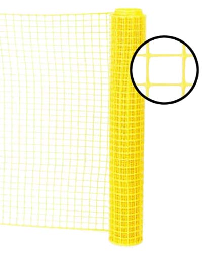 Amazon.com: Resinet Barrier Fence SLM404850-Y Square Mesh Barrier Fence ...