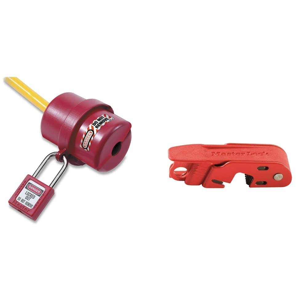 Master Lock 487 Lockout Tagout Rotating Electrical Plug Lockout,110 ...