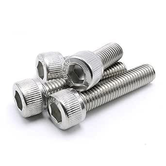 Amazon.com: #6-32 UNC Hex Socket Head Cap Screws,Stainless Steel,Full ...