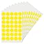 Amazon.com : YIKIADA Yellow Dot Stickers 1" Round Labels Circle Color ...