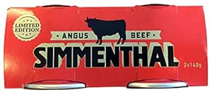 Amazon.com : Simmenthal Angus Beef in Jelly - Limited Edition (2 x 140g) : Grocery & Gourmet Food