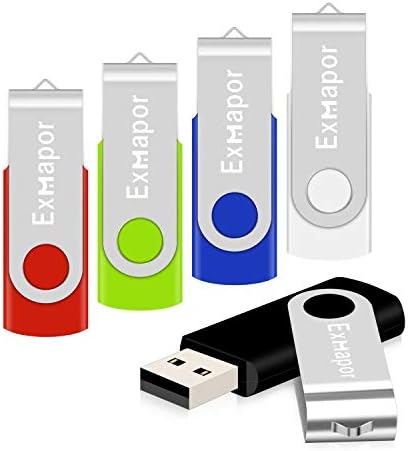 USB Stick 32GB Exmapor Flash Drive Storage for PC with Led Indicator ...