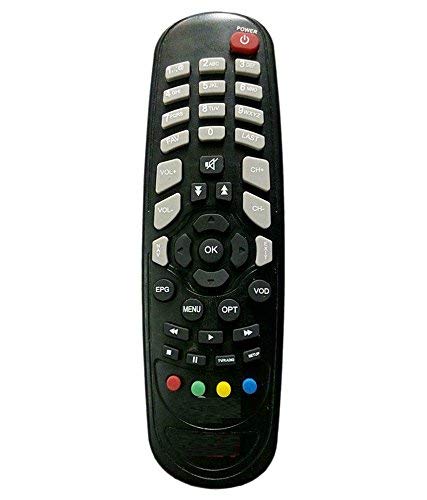 Buy Remote Control Works for Gtpl/Den/Cisco/Hathway Set Top Box Online ...