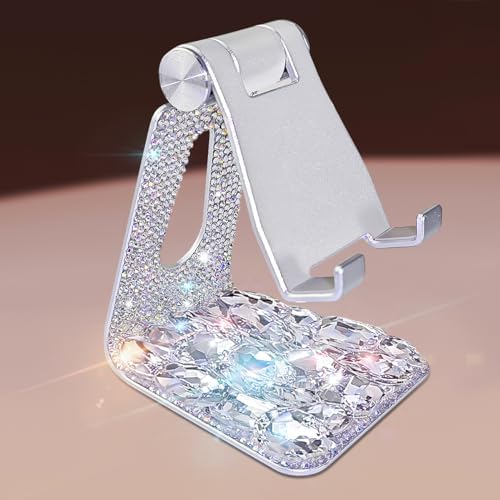 Amazon.com: CARCHILE SZ Bling Rhinestone Crystal Adjustable Cell Phone ...