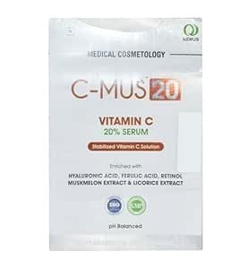 C MUS 20 Vitamin C Serum 20ml : Amazon.in: Beauty