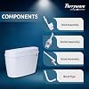 Parryware Slimline UTSAV Single Flush Polymer Cistern for Toilet ...