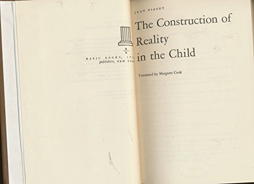 Construction Reality Child: Piaget, Jean: 9780465014071: Amazon.com: Books