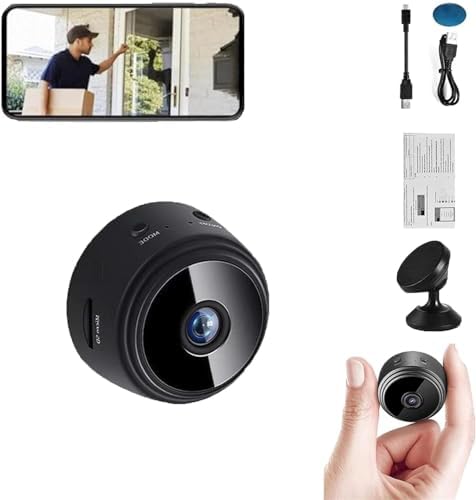 Mini 1080p HD Wireless Magnetic Security Camera, Spyfocus Magnetic Mini ...
