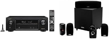 Amazon.com: Polk Audio TL1600 5.1 Compact Home Theater System with ...