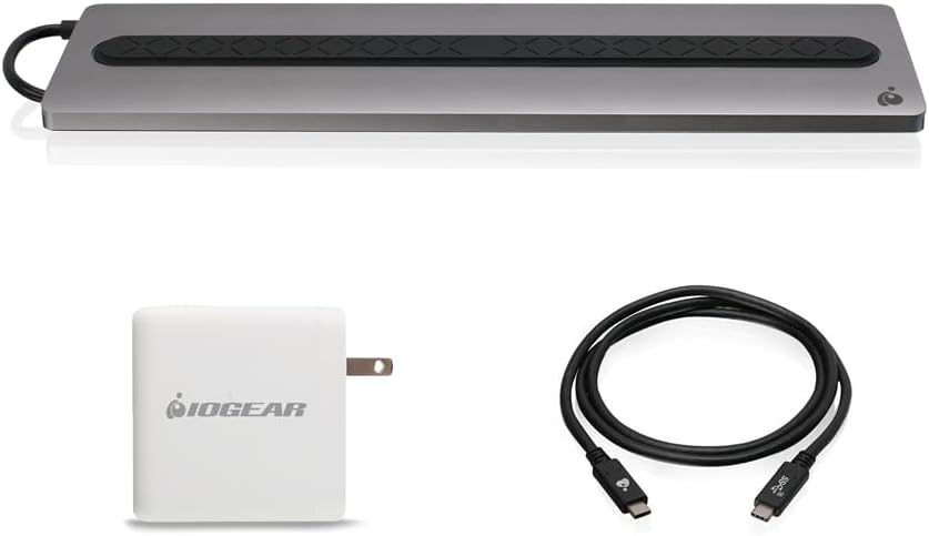 Amazon.com: IOGEAR USB-C 8 Port Low Profile Docking Station,1 HDMI - 1 ...