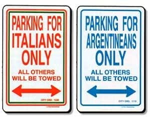 Amazon.com: Russia Parking Signs : Patio, Lawn & Garden