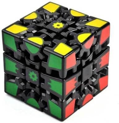 CUBEMATE Cube Black Base 3x3 Gear Type 3D Magic Cube Puzzle : Amazon.in: Toys & Games