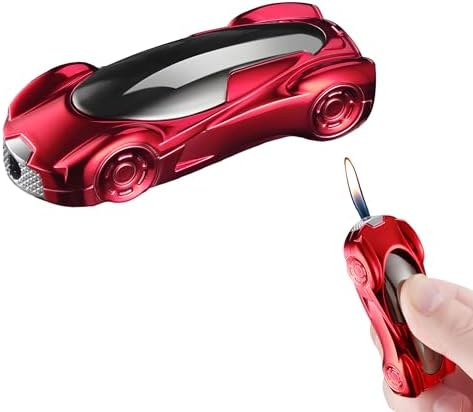 Amazon.com: QFECT Butane Lighter, Sports Car Shaped Butane Soft Flame ...