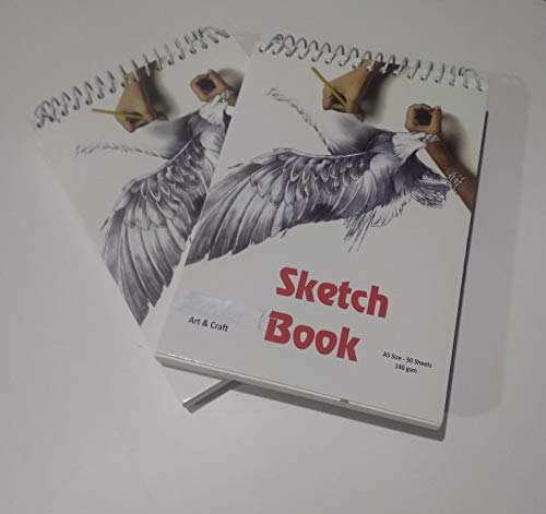 Designers Den A5 Drawing Book-Pack Of 2 : Amazon.in: Home & Kitchen