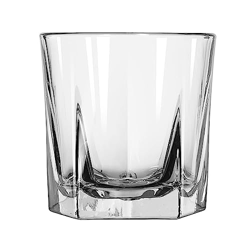 Amazon.com: Libbey Glassware 15481 Inverness Rocks (Duratuff) Glass, 9 ...