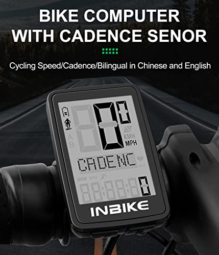INBIKE Bike Computer Gps Speedmeter Cycle Accessoties Wireless Sensor ...