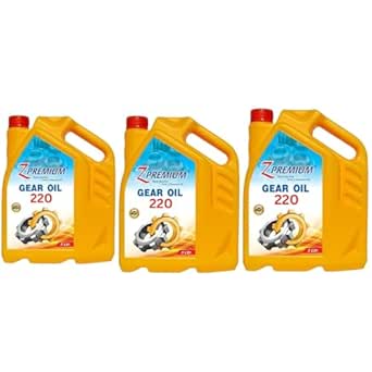 ZPremium GEAR OIL ISO 220 Gear Boxes & Gear Drives Heavy Machinery Hydraulic Systems Thermal ...