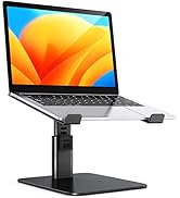 Babacom Laptop Stand, Ergonomic Foldable Computer Stand with Adjustable ...