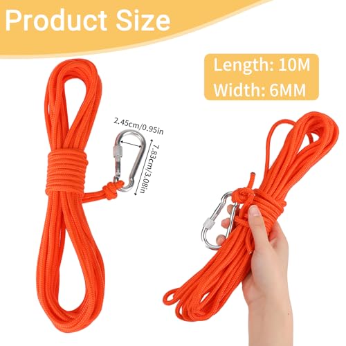 6 mm 32 FT 10M Floating Rope Anchor Mooring Rope Boat Rope Marine Rope ...
