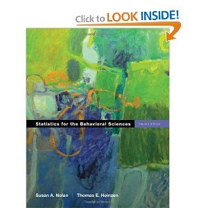 By Larry E. Toothaker - Introductory Statistics for the Behavioral ...