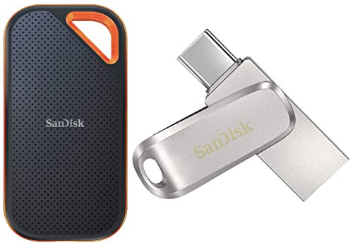 SanDisk 2TB Extreme Pro Portable SSD 2000MB /s R /W, Upto 2 Meter Drop ...