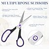 Amazon.com: WILLBOND Scissors Bulk 8" Multipurpose Professional Heavy ...
