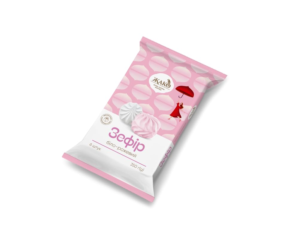 Amazon.com : Seweryn Jako Zefir White - Pink Marshmallow 12.3 OZ / 350 ...