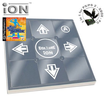 Amazon.com: Dance Dance Revolution iON metal dance pad for Playstation ...