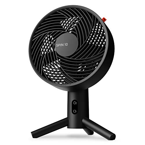 Snapklik.com : Sharper Image SPIN 10 Oscillating Desktop Fan