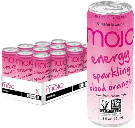 Amazon.com : MOJO Energy Sparkling Blood Orange | Hydration Drink ...
